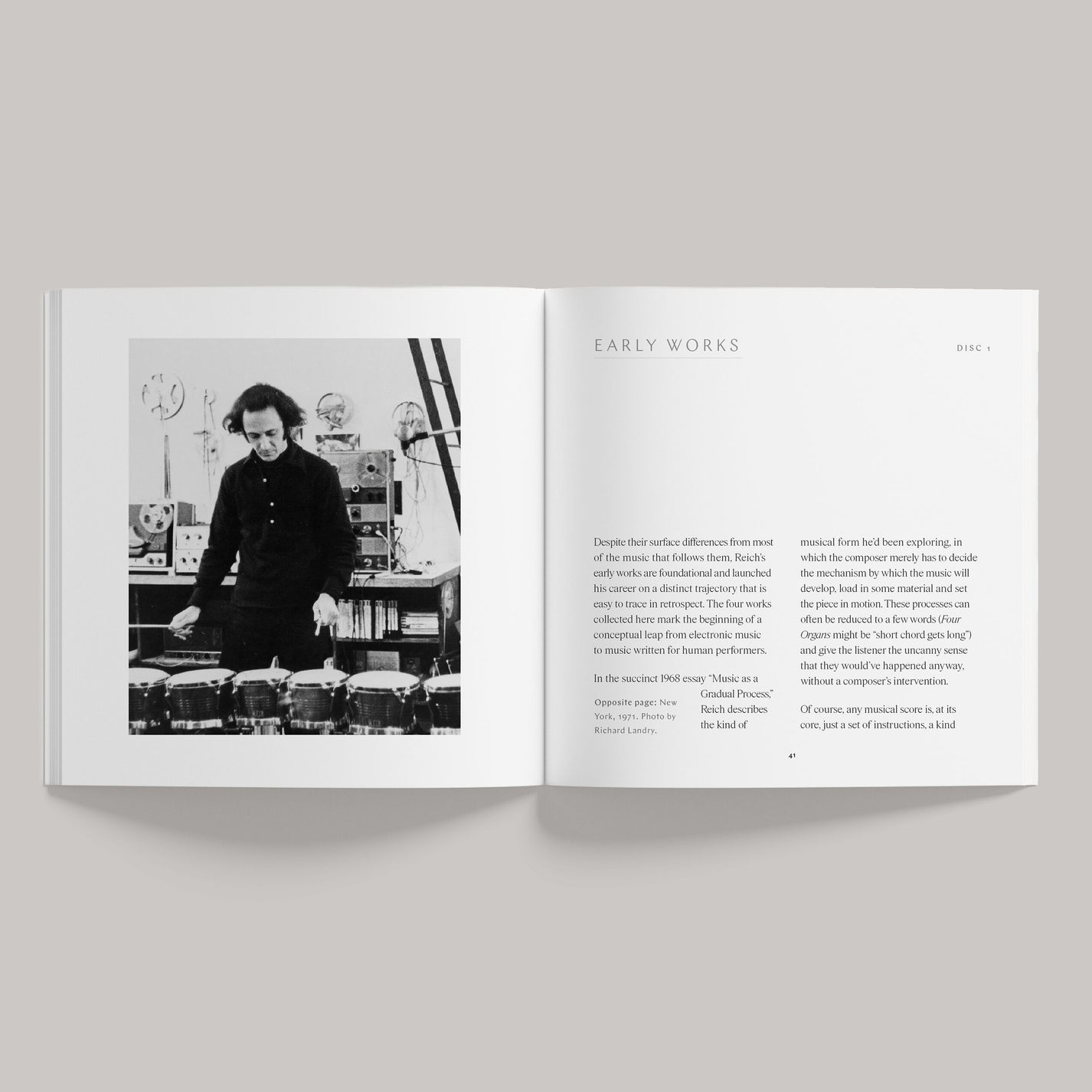 Steve Reich Collected Works 27-Disc Box Set – Nonesuch