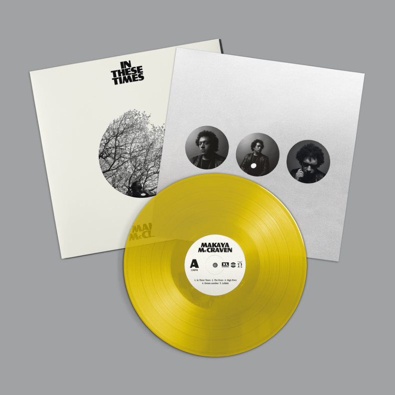 In These Times "Cymbal Sheen" Color Vinyl (translucent yellow) LP + MP ...